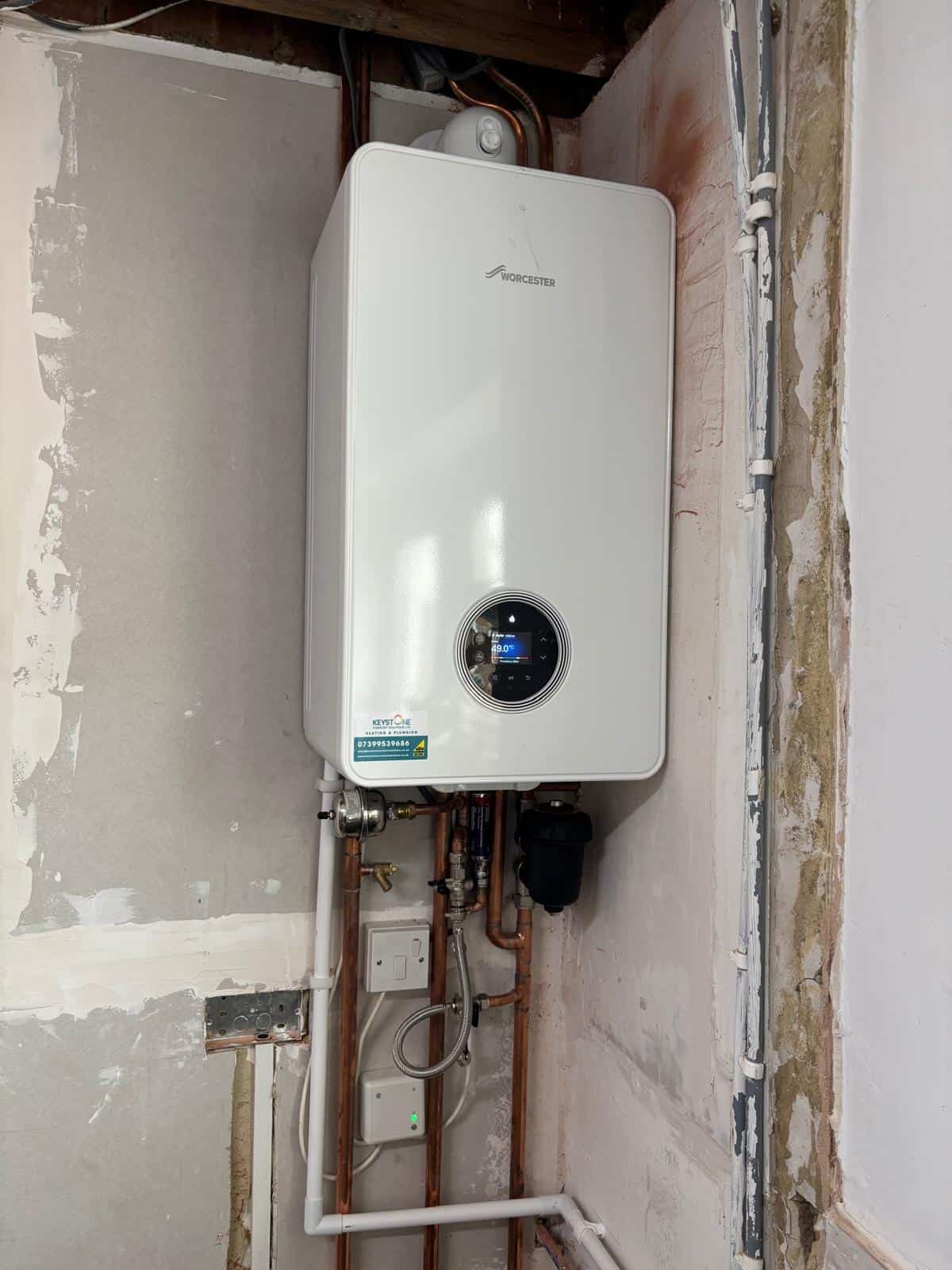 Burns Drive Epsom Boiler Installation - Keystone Comfort Solutions